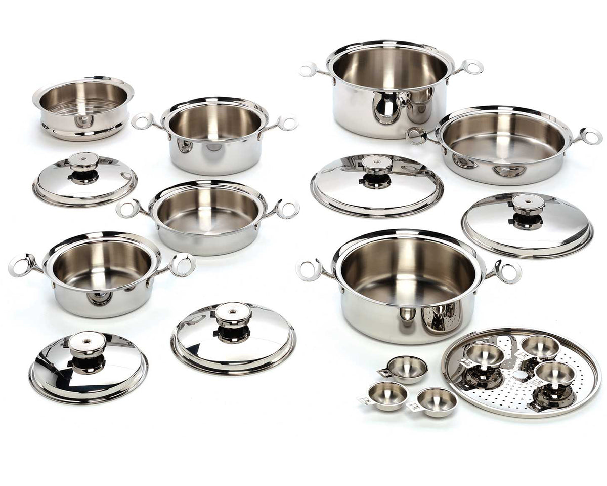 19 Pce. Induction Cookware System– dinerite.com.au