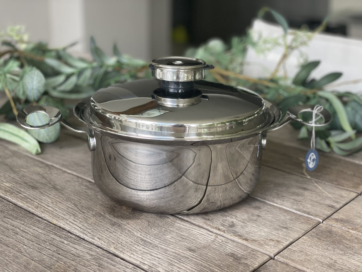 3 Litre Saucepan & Cover 20cm– dinerite.com.au